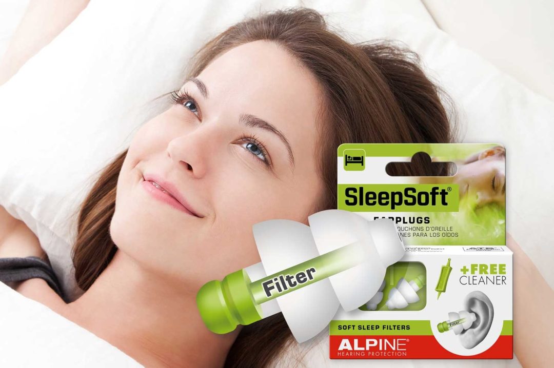 Med Alpine SleepSoft ørepropper er du sikret en god nattesøvn!